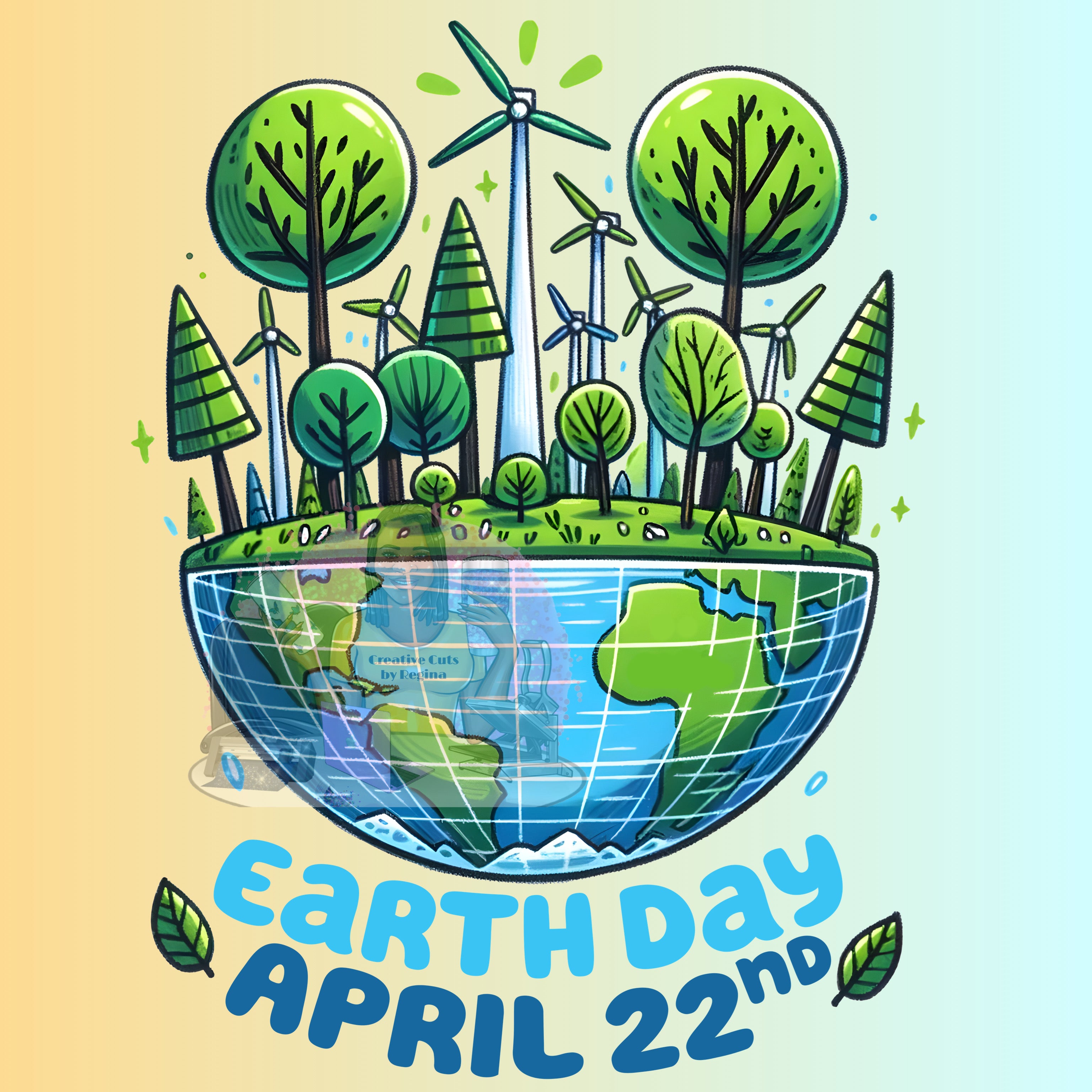 Earth Day – CREATIVE CUTS BY REGINA